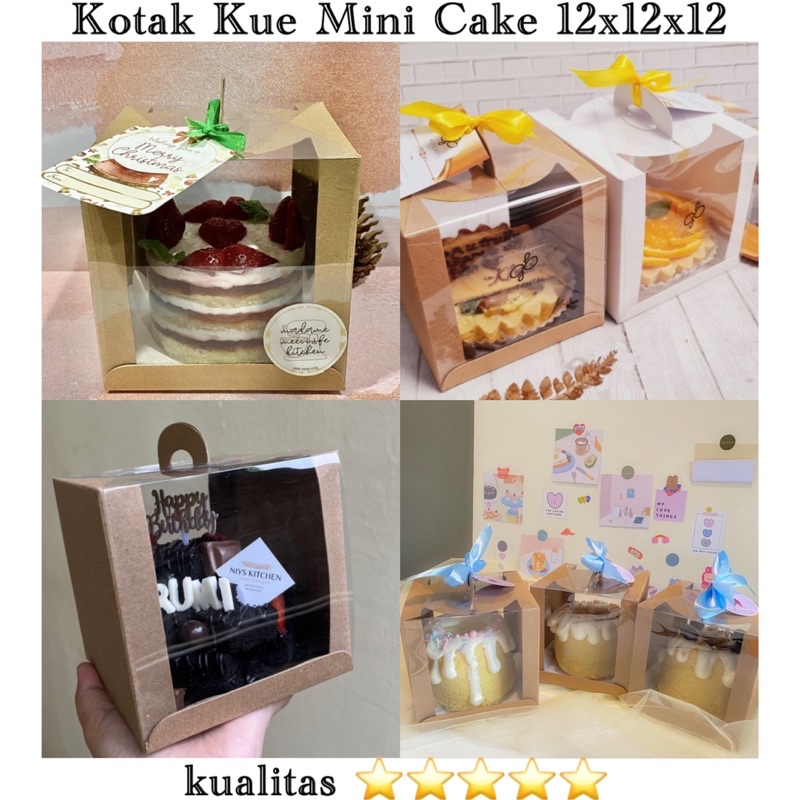 Jual mini cake box | Shopee Indonesia