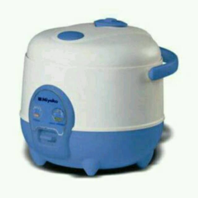Jual magicom kecil atau ricecooker mini miyako 0.6liter mcm 606 ...