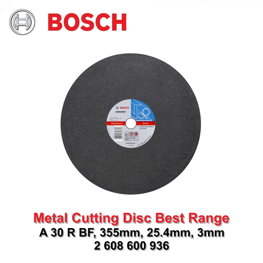 Jual Mata Gerinda Potong 14" Bosch A 30 R BF Metal Cutting Disc Best Range | Shopee Indonesia