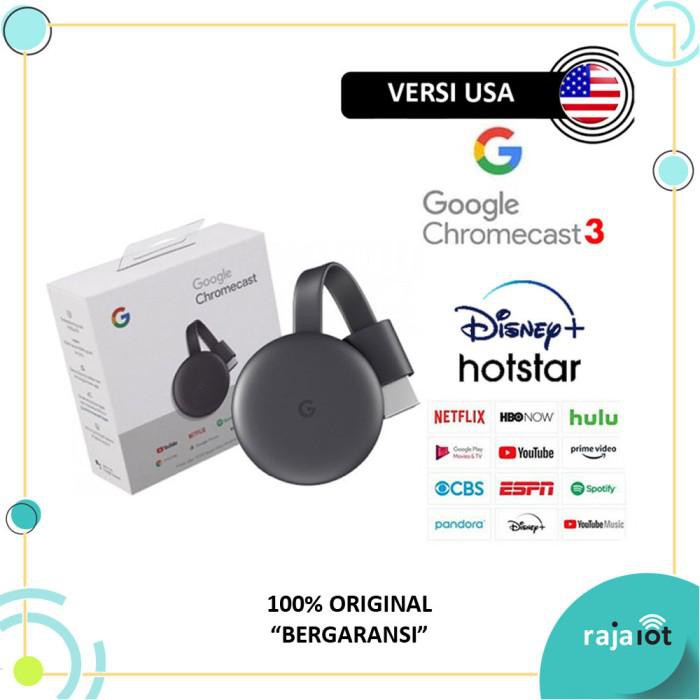 Jual TERMURAH ALL NEW GOOGLE CHROMECAST 3 (3RD GENERATION) | Shopee ...