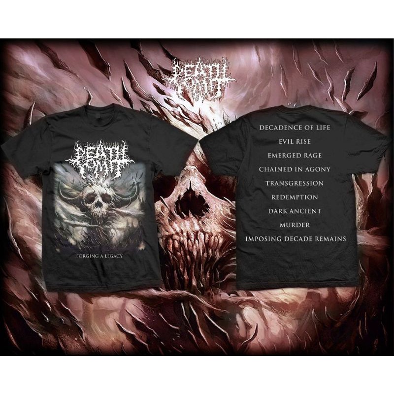 Jual T-shirt Death Vomit - Forging A Legacy | Shopee Indonesia