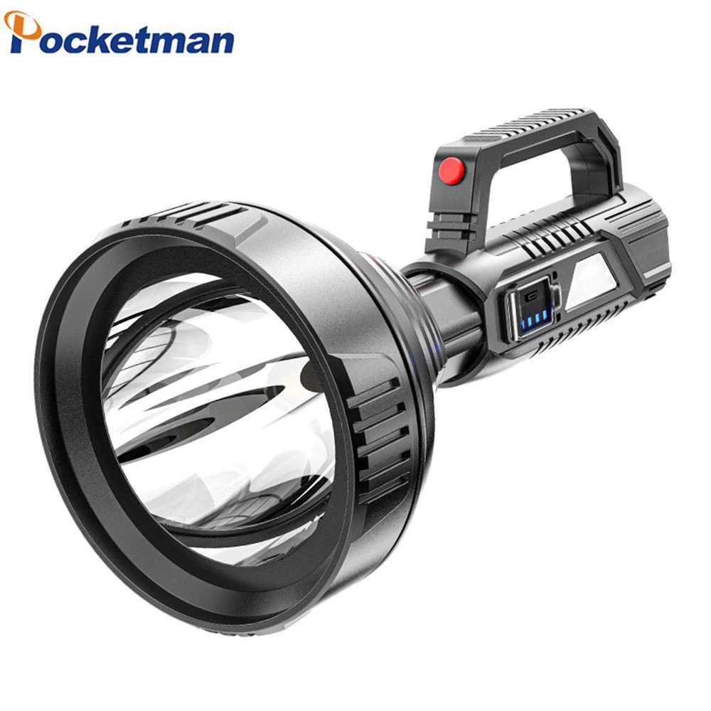 Jual Senter Led Original LED Waterproof USB Recharge Cree XPE - LH-A08 ...