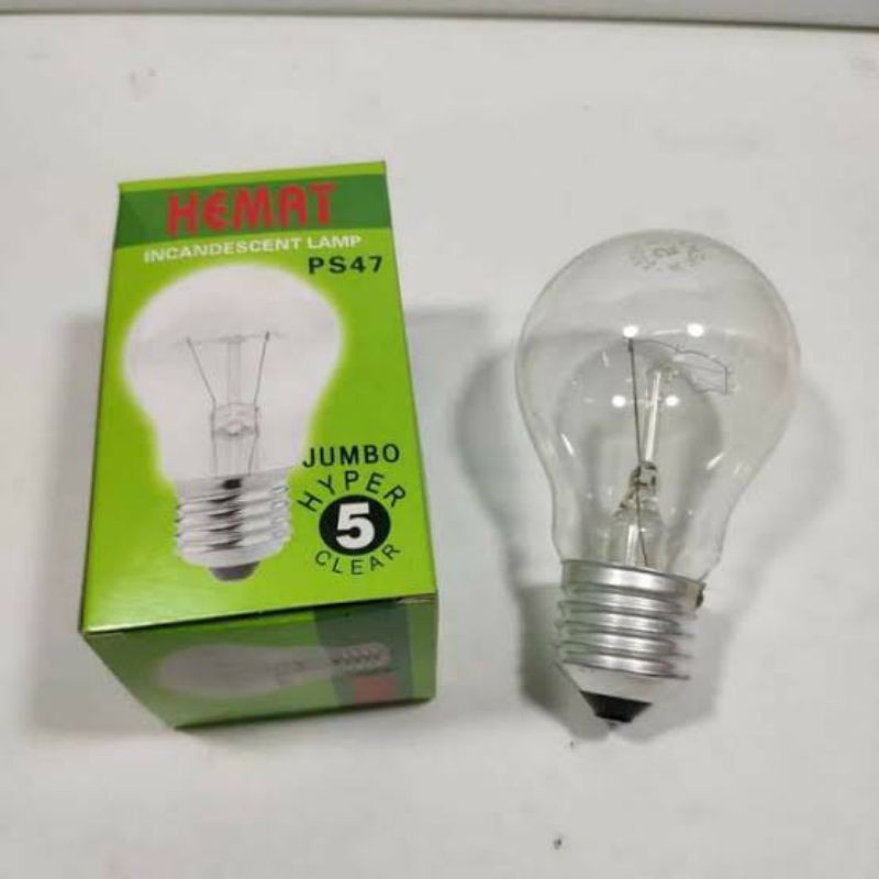 Jual Lampu Pijar Bohlam Dop Super Hyper LUMMENT Hemat Procyon 5w Kuning ...