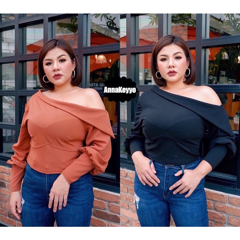 Jual VOLA TOP SIZE M-7XL atasanbigsize atasanjumbo atasansabrinabigsize ...