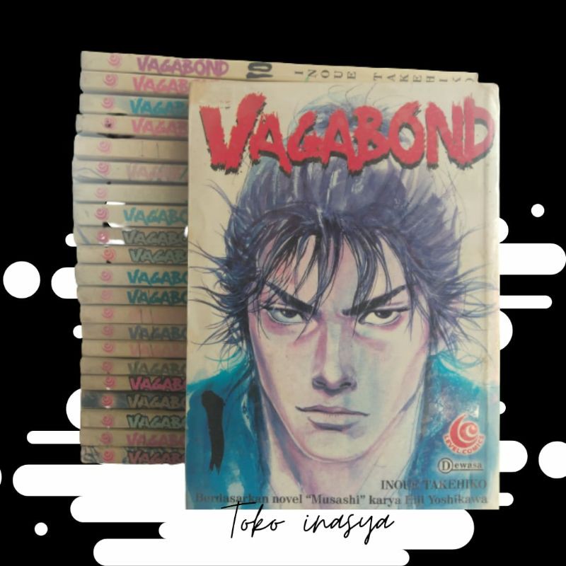 Jual MANGA / KOMIK VAGABOND (BY TAKEHIKO INOUE) BAHASA INDONESIA ...