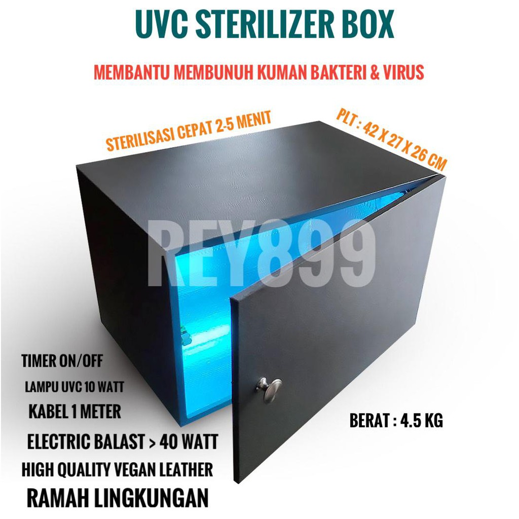 Jual UVC Sterilizer Box / Alat Sterilisasi / Kotak Steril | Shopee Indonesia