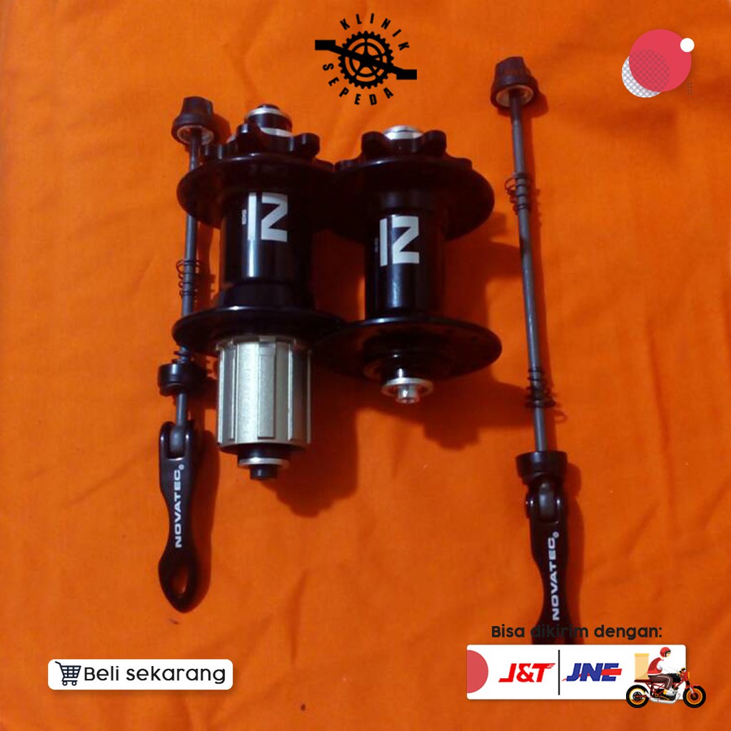 Jual Hub Freehub Novatec 32H Hitam Komponen Sepeda Perlengkapan Sepeda ...
