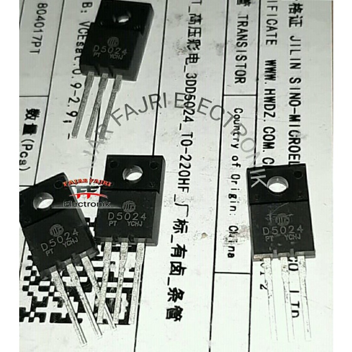 Jual ic transistor mosfet D5024 Kecil D 5024 | Shopee Indonesia