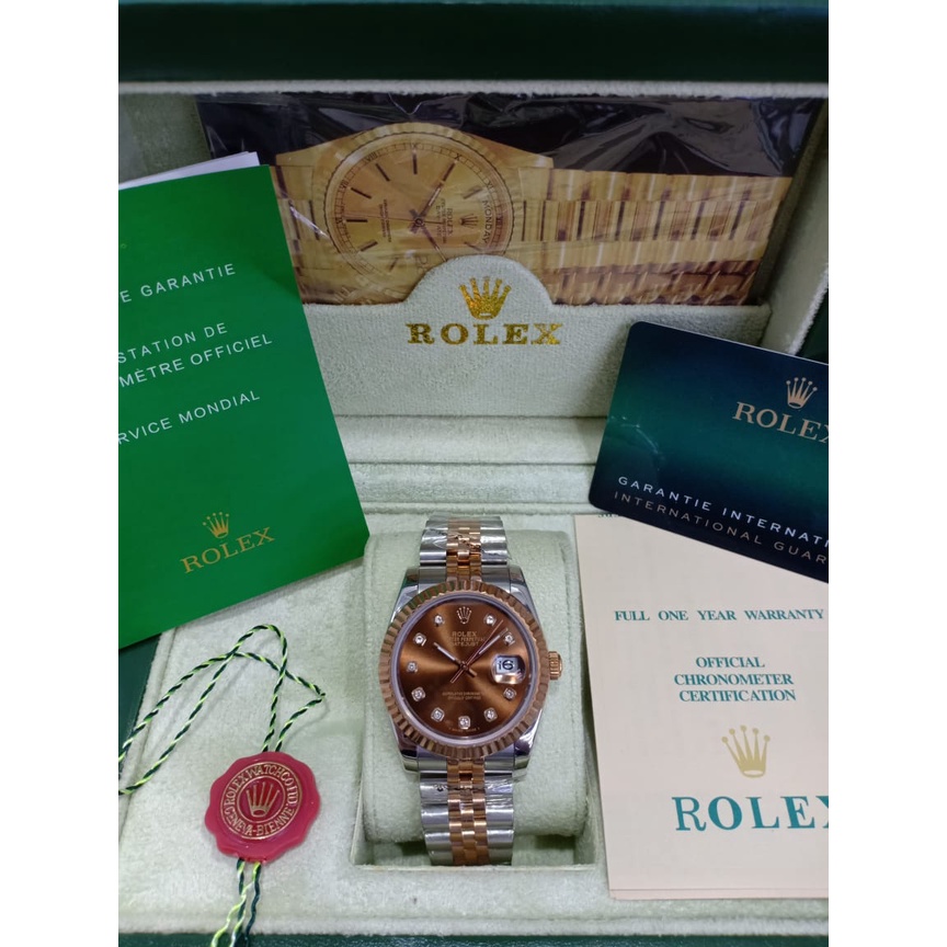 Jual Jam Rolex Wanita Automatic Grand AAA Stainless Model Analog ...