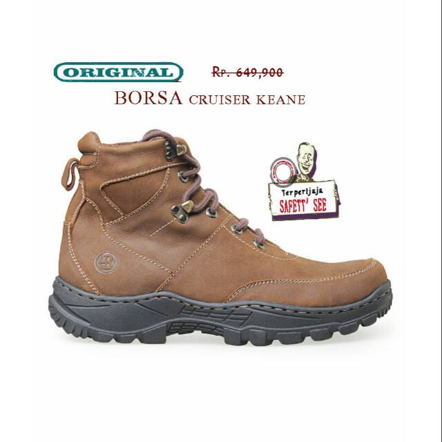 Jual Sepatu Kulit Asli BORSA - Cruiser Keane | Shopee Indonesia