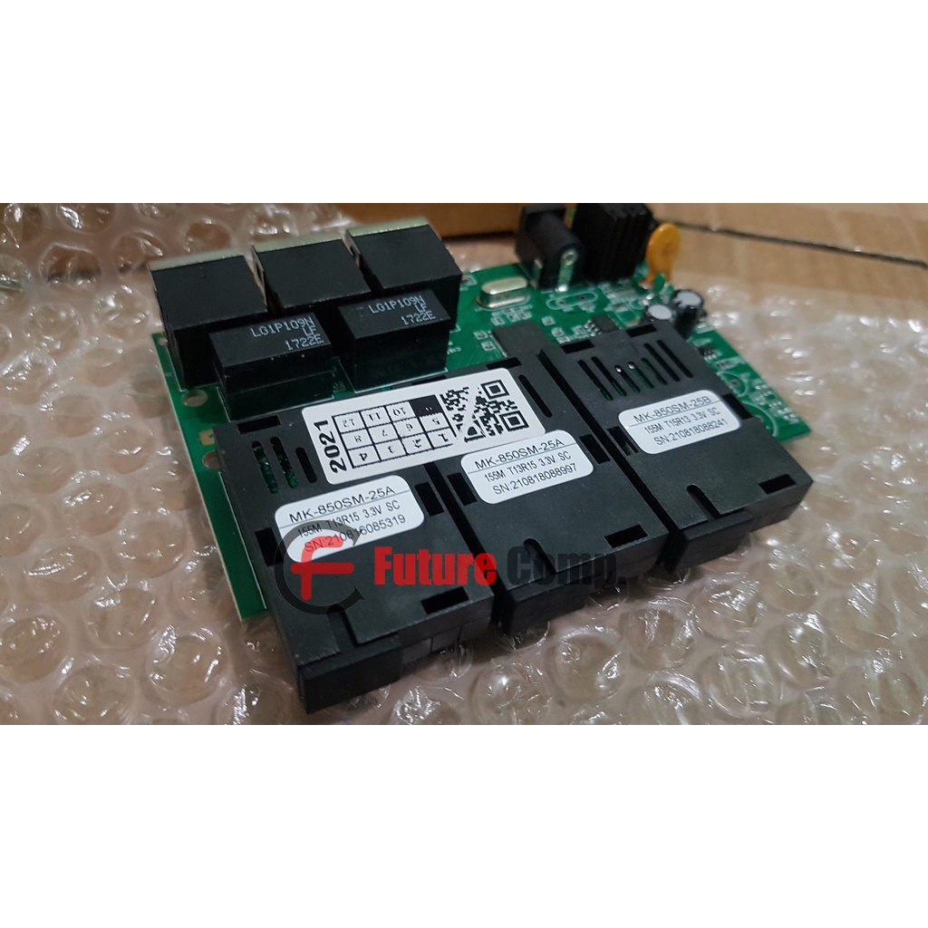 Jual Media Converter 3F3E Board Only 3 Port FO dan 3 Port Eth | Shopee ...