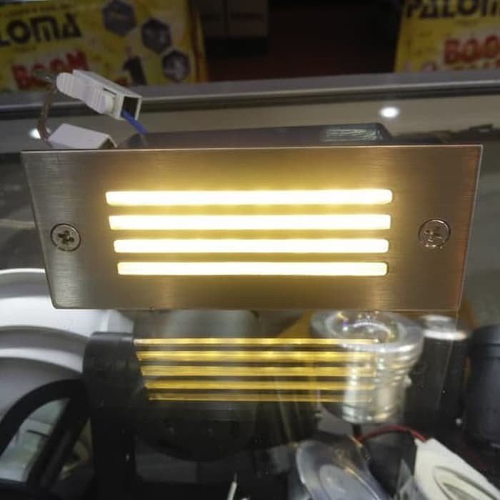 Jual Lampu Dinding 16 mata 1 watt Led Tangga 16LED Wall light 16mata ...