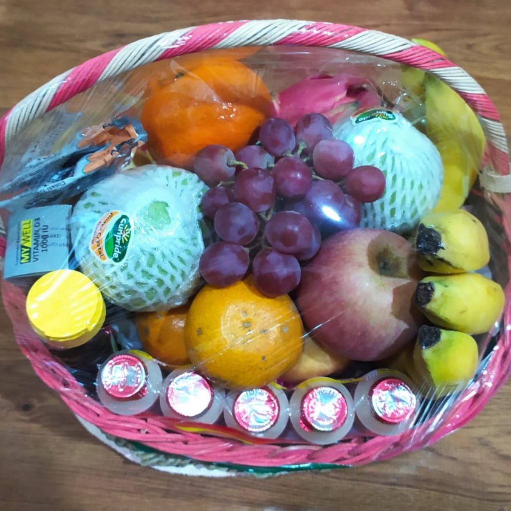 Jual Parcel Buah Paket Isoman Hampers Isoman Aneka Buah Madu dan Multi ...