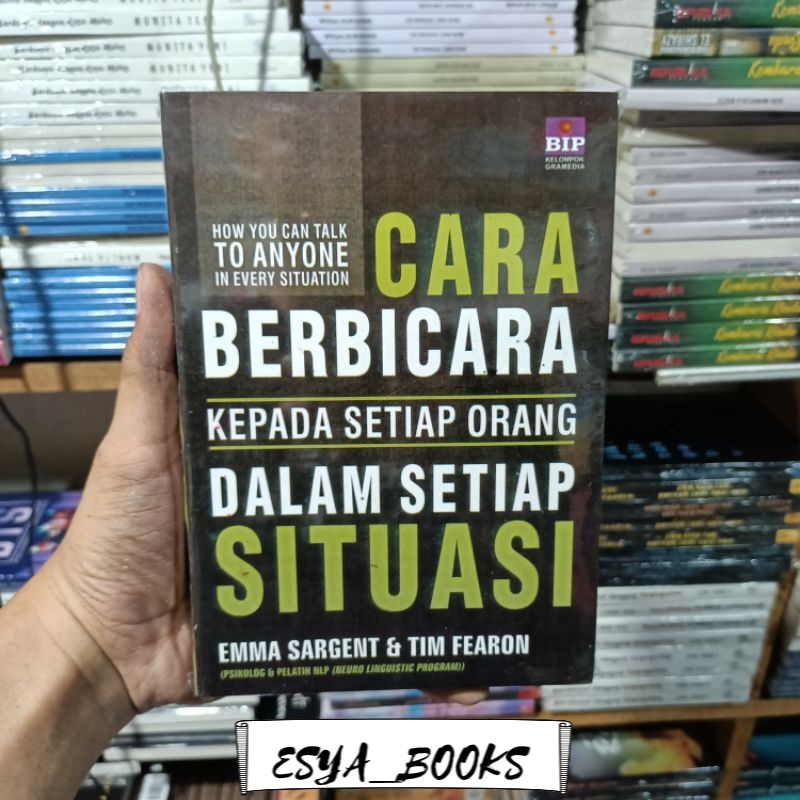 Jual Buku Cara Berbicara Kepada Setiap Orang Dalam Setiap Situasi ...