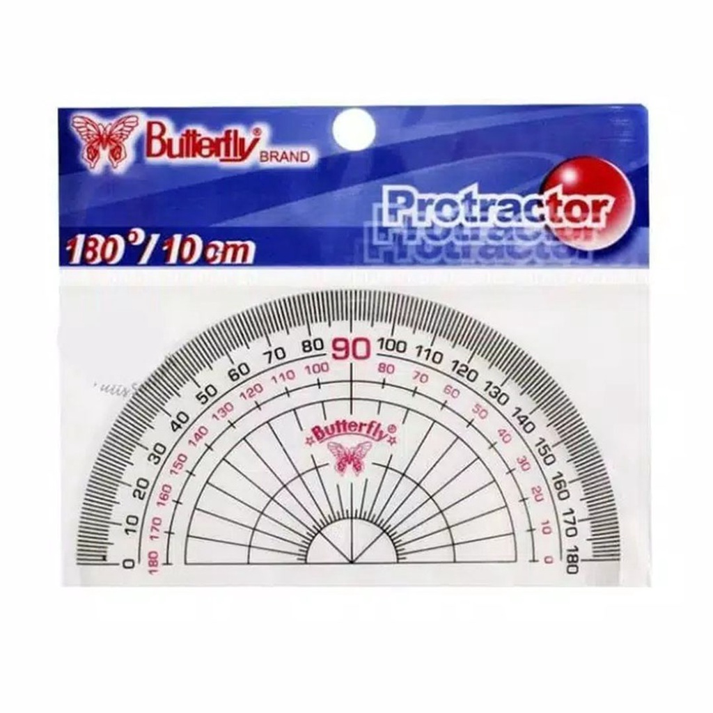Jual BUTTERFLY - RULER / ROL / PENGGARIS BUSUR / PENGGARIS DERAJAT 180 ...
