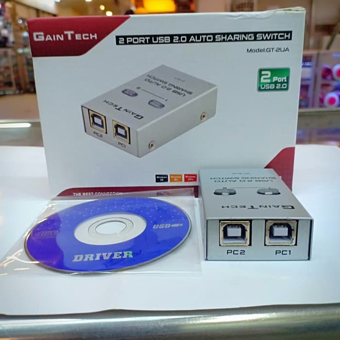 Jual Splitter Printer 2 Port / Spliter Printer 2port / 1 Printer 2 ...