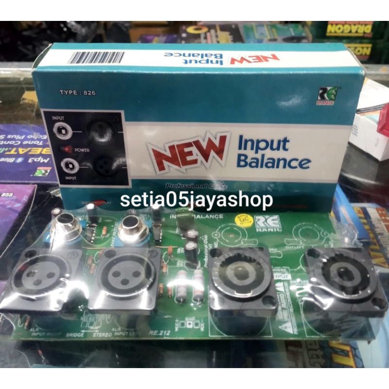 Jual kit input balance stereo panel box belakang (826) | Shopee Indonesia
