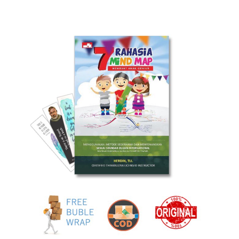 Jual 7 Rahasia Mind Map - Membuat Anak Genius | Shopee Indonesia