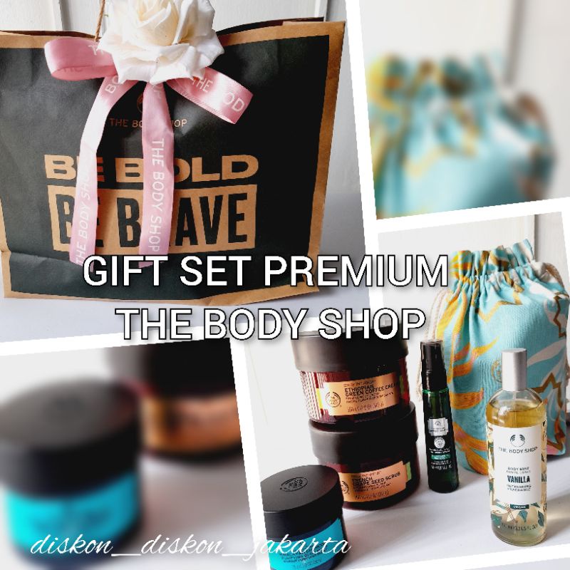 Jual GIFT SET PREMIUM THE BODY SHOP ( PAKET / HAMPERS / PARCEL / KADO ...