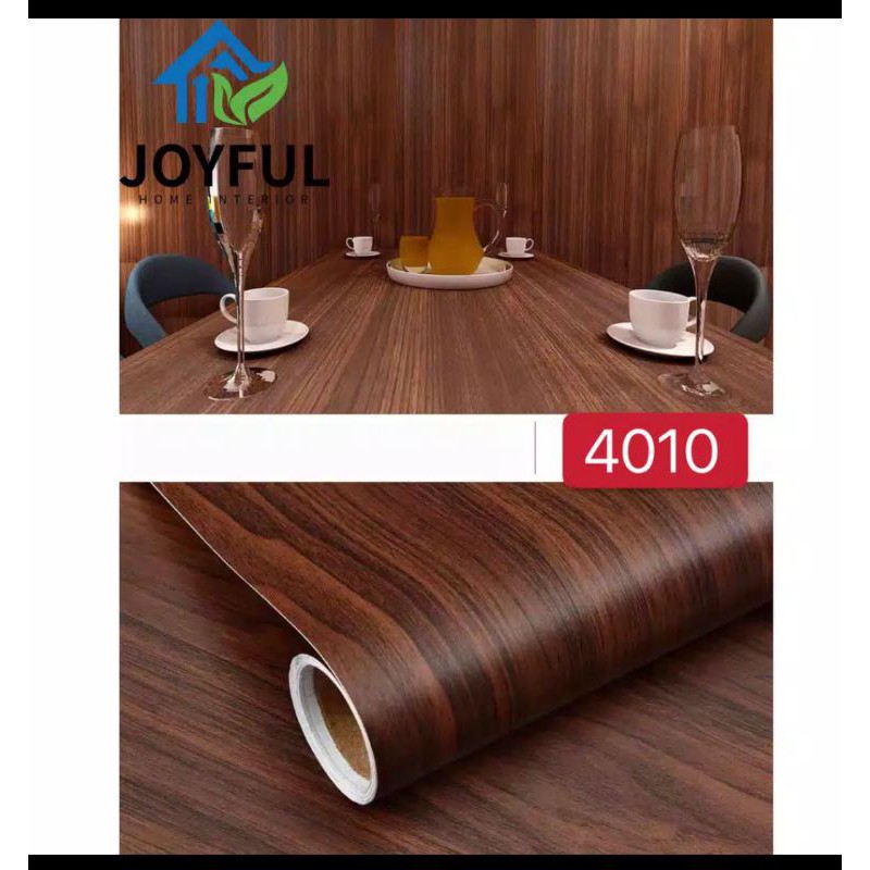 Jual stiker/sticker motif kayu- dengan serat-lebar 120 cm(120cmx50cm ...