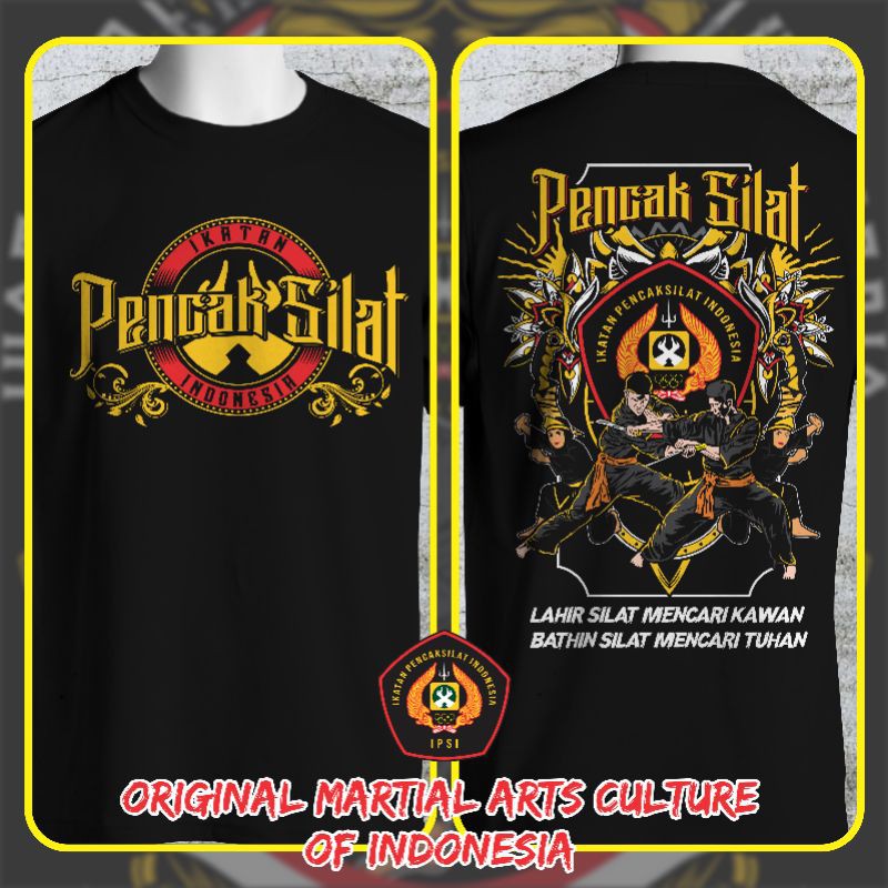 Jual Kaos IPSI Pencak Silat Indonesia Distro keren terbaru | Shopee Indonesia