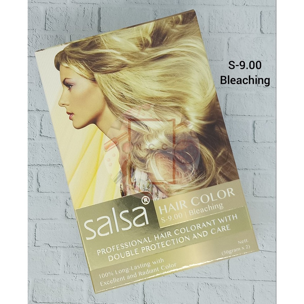 Jual * NCC * SALSA Hair Color Semir Pewarna Rambut Bleaching Black ...