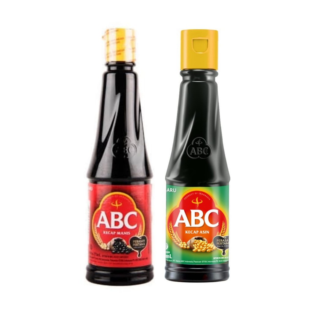 Jual kecap abc kecap asin/ kecap manis kemasan botol 133ml | Shopee ...