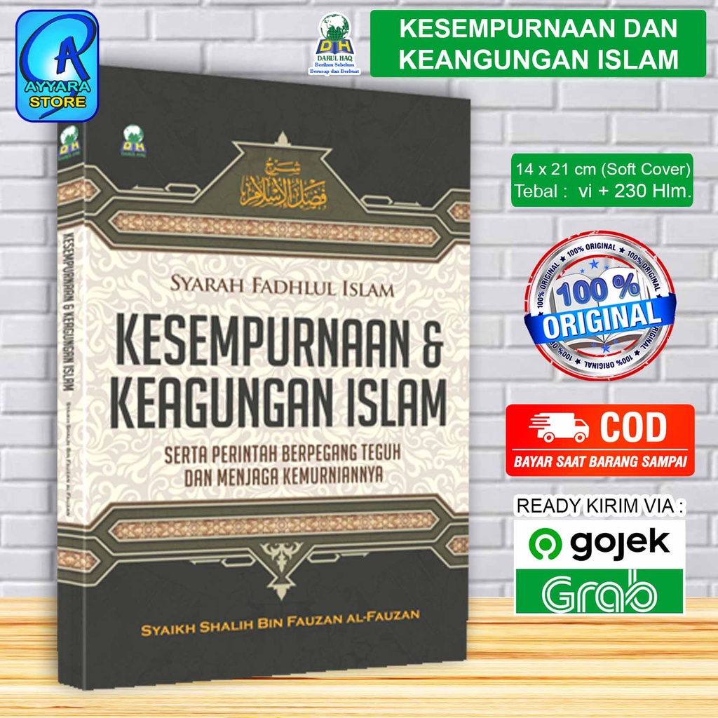 Jual Syarah Fadhlul Islam - Kesempurnaan dan Keagungan Islam - Syaikh ...