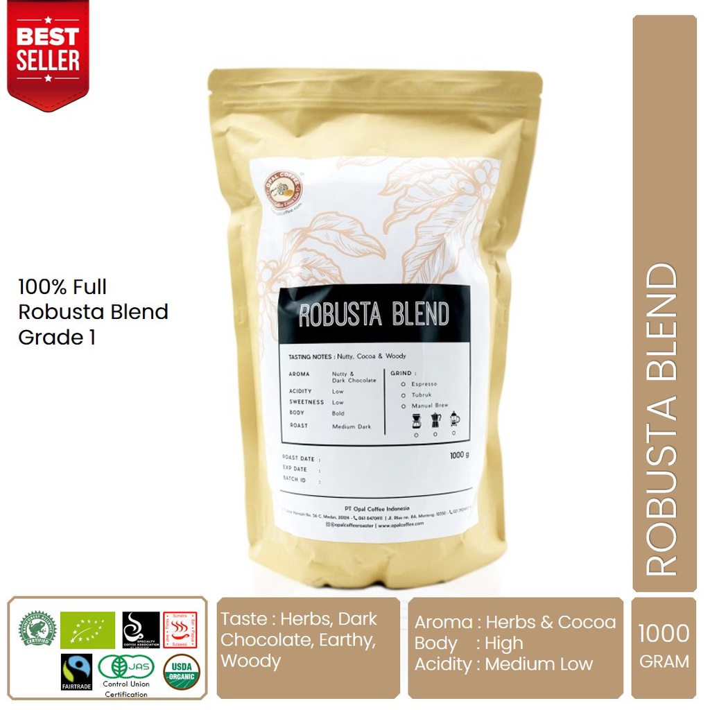 Jual Opal Robusta Blend 1000g | Shopee Indonesia