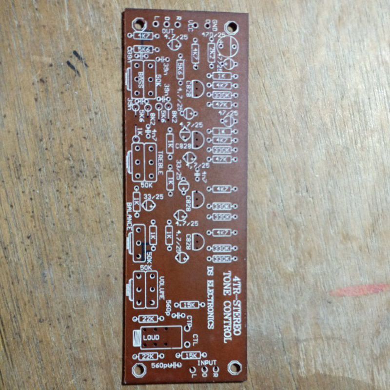 Jual pcb tone control stereo 007 pertinax asli | Shopee Indonesia