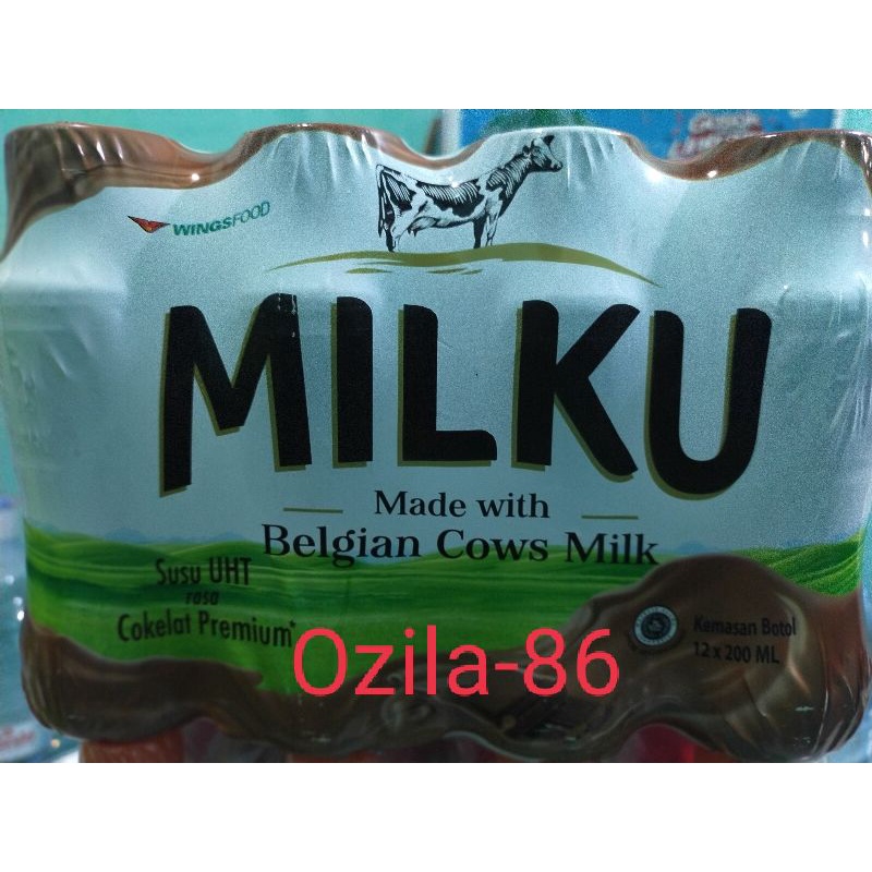Jual SUSU MILKU KEMASAN BOTOL Isi 12 x 200 ML | Shopee Indonesia
