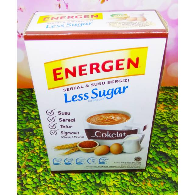 Jual Energen Coklat Less Sugar 10 Sachet @20gr | Shopee Indonesia