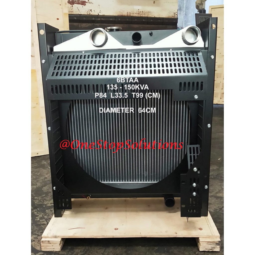 Jual RADIATOR GENSET CUMMINS 6BTAA DAN INTERCOOLER 135-150KVA | Shopee ...