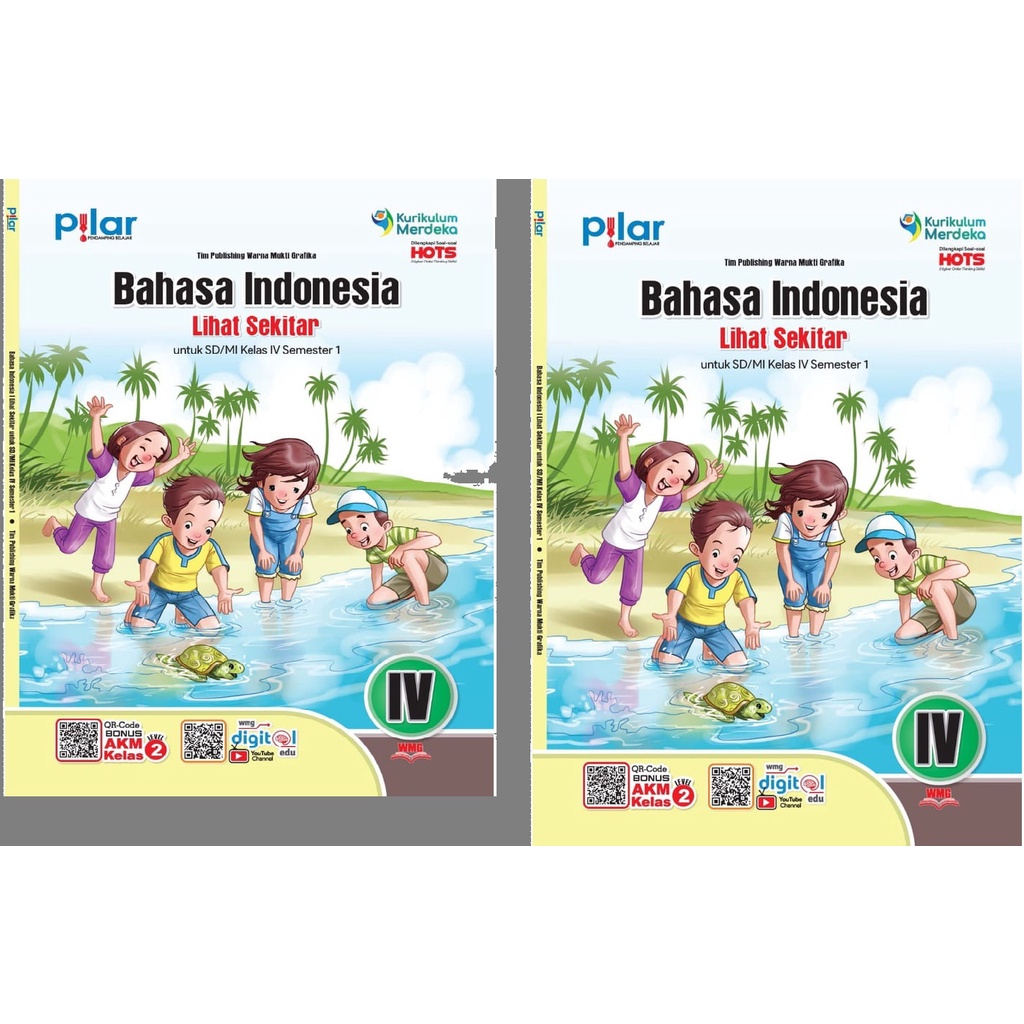 Jual PILAR KURIKULUM MERDEKA SD KELAS 4 ( BAHASA INDONESIA ) | Shopee Indonesia