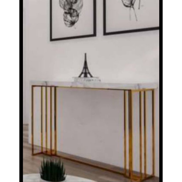 Jual meja konsol (consol table)/meja foyer/ meja marmer murah/ meja ...