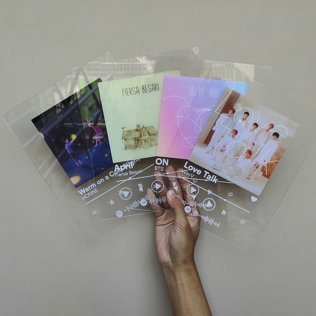 Jual Acrylic Art Spotify Pajangan Akrilik Lagu Custom | Shopee Indonesia