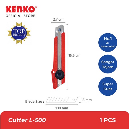 Jual CUTTER BESAR L-500 KENKO ++++" | Shopee Indonesia