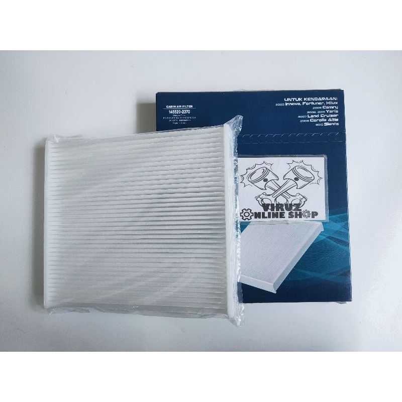 Jual FILTER SARINGAN UDARA CABIN KABIN AC TOYOTA YARIS 2006 2007 2008 ...