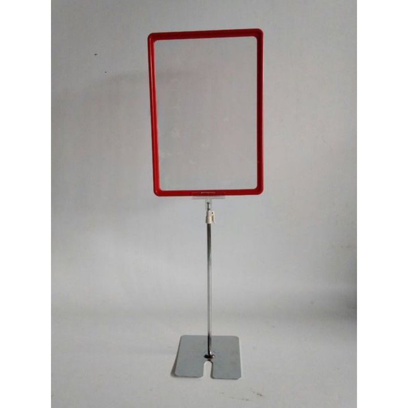 Jual Display Toko Supermarket Standing Promo A4 Display Harga Frame ...