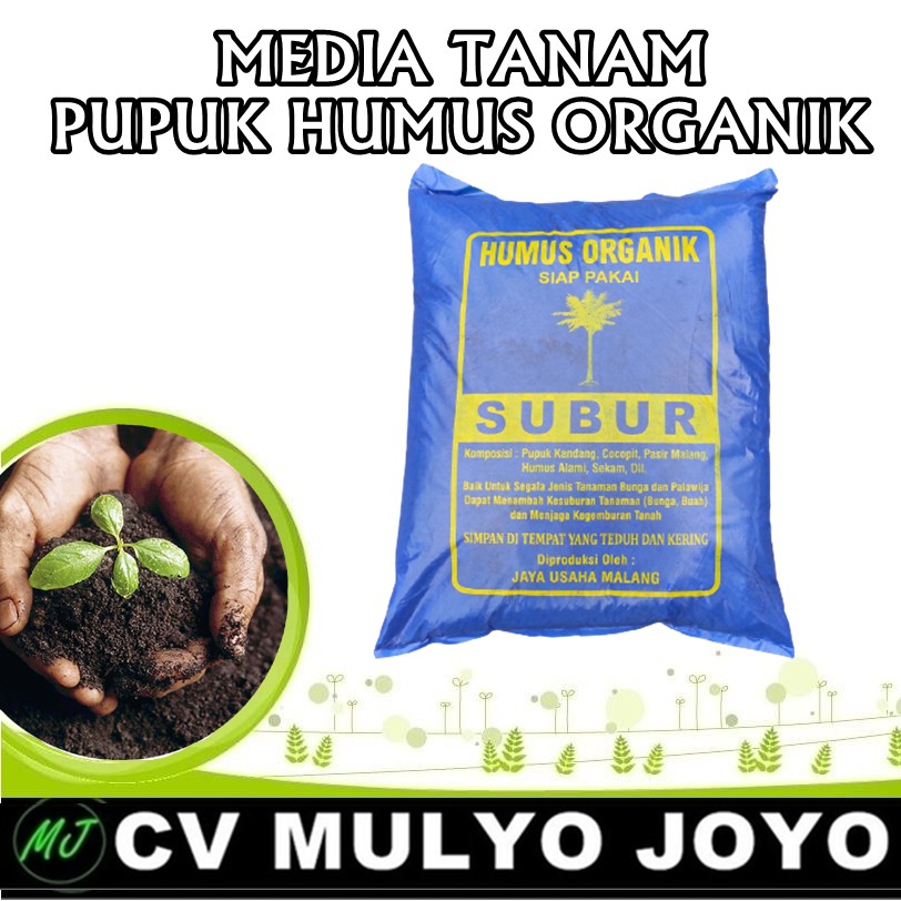 Jual Pupuk Humus Media Tanam Subur Siap Pakai Cocopeat Arang Sekam 5 KG ...