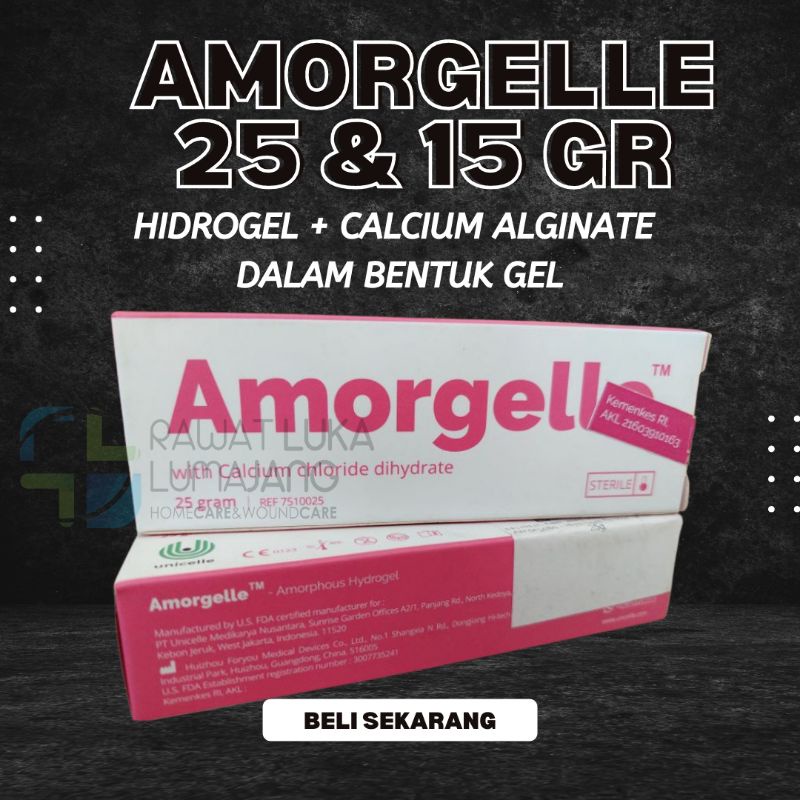 Jual amorgelle dressing hidrogel +alginate | Shopee Indonesia