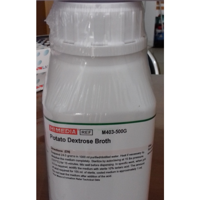 Jual Media Mikro Potato Dextrose Broth 500g | Shopee Indonesia