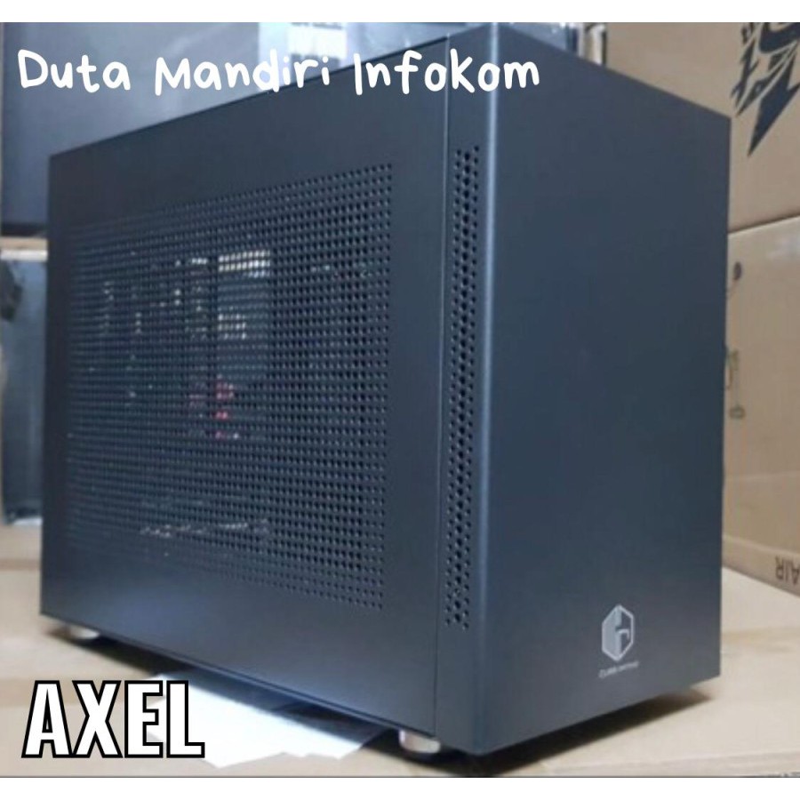Jual Cube Gaming AXEL - Side Mesh Version Mini-ITX Gaming Case | Shopee ...