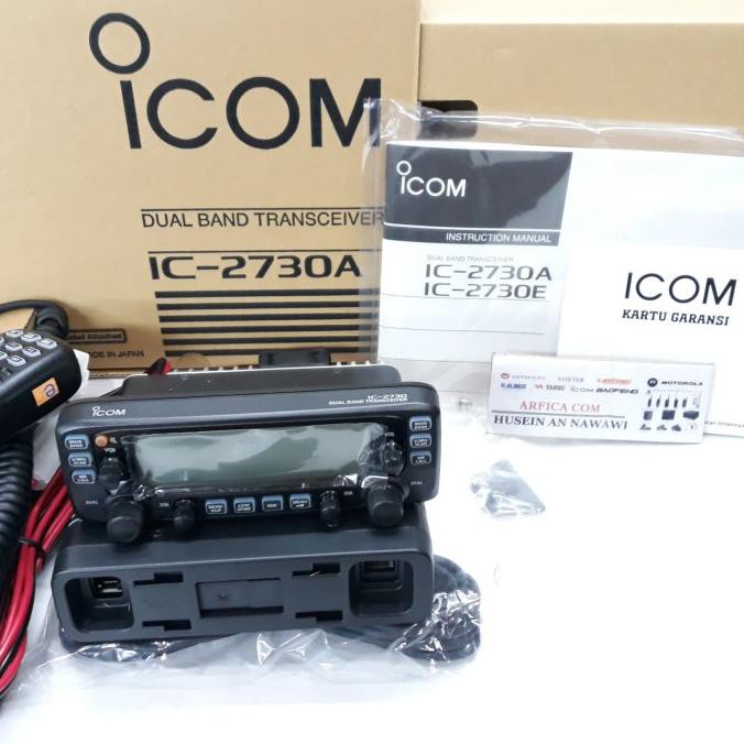 Jual Radio Rig Icom Ic 2730A Dualband Original Garansi Resmi Ready Stok ...