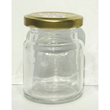 Jual 50ml Botol Toples Beling Jar ( kaca ) : Bulat & Silinder, penutup ...