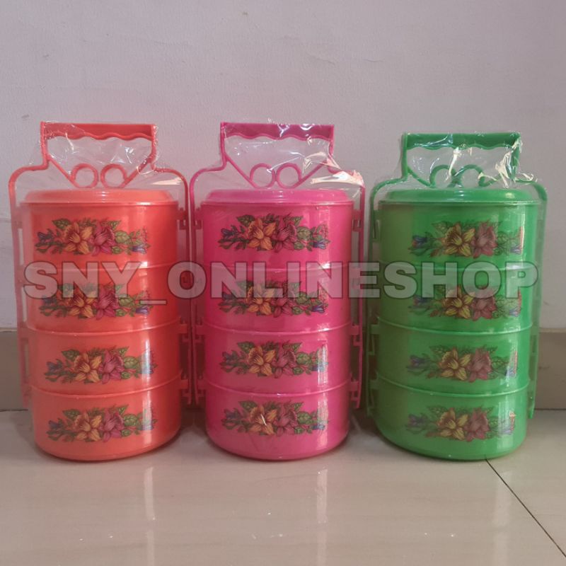 Jual Rantang 4 Susun / Rantang Susun Plastik Pacific | Shopee Indonesia