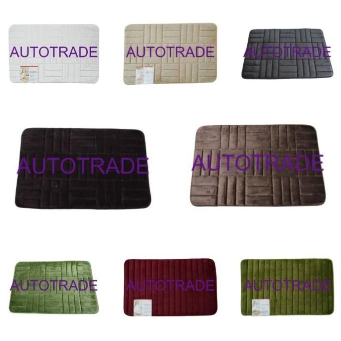 Jual ARTHOME KESET KAMAR MANDI 50 X 80 CM BATH MAT KESET MEMORY FOAM ...