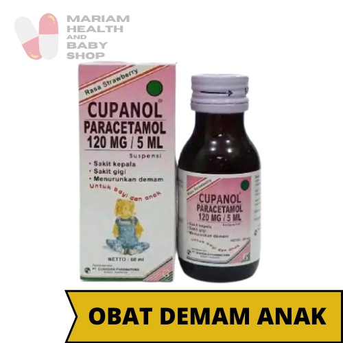 Jual Cupanol Paracetamol 120mg 60 ml | Shopee Indonesia