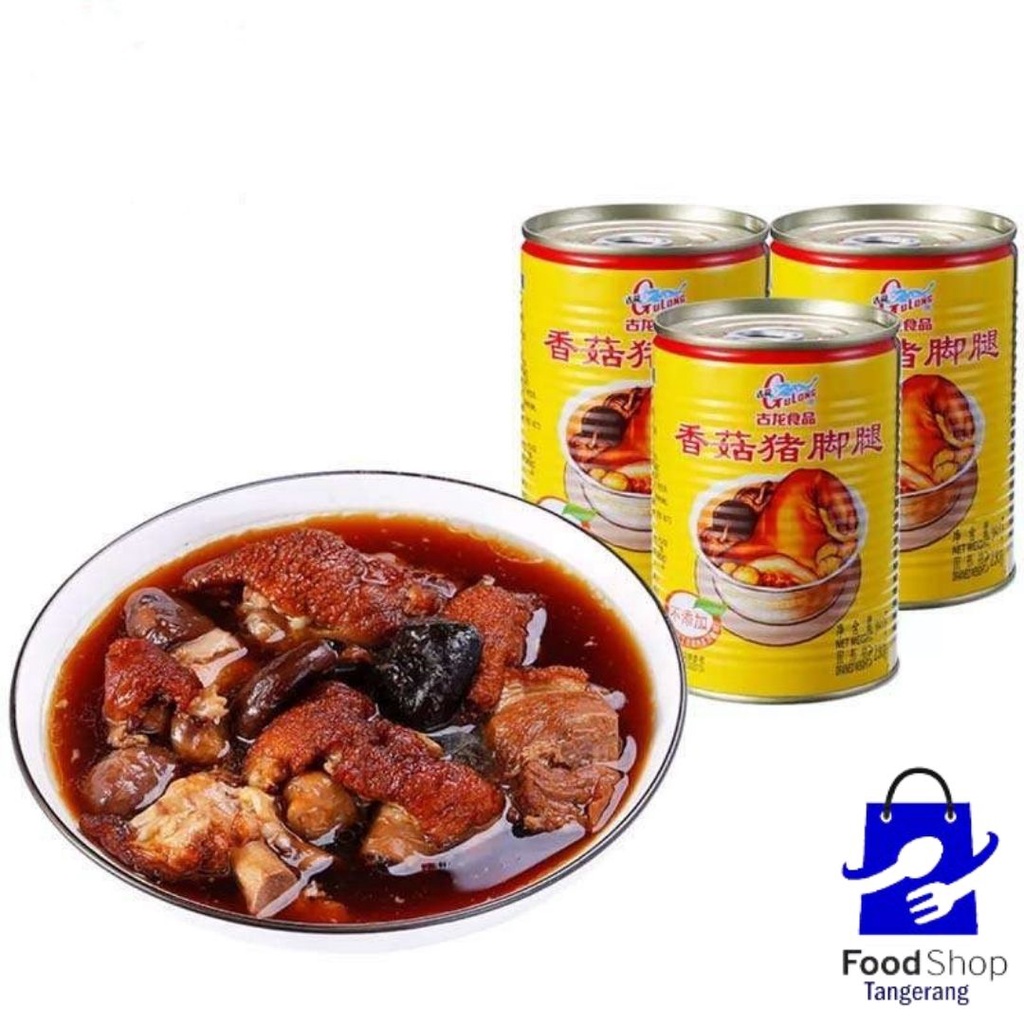 Jual Kaki Babi Kaleng / Gulong Pork Leg With Mushroom 397 Gr | Shopee ...