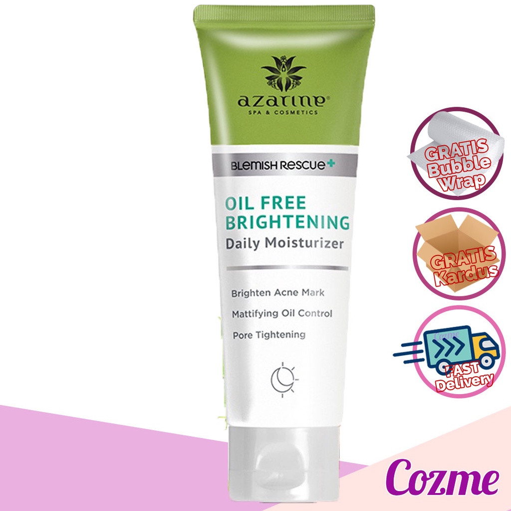 Jual AZARINE Oil Free Brightening Daily Moisturizer 40gr | Shopee Indonesia